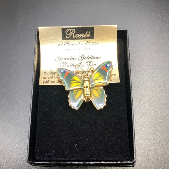 RONTE’ | Jewelry | Ronte Of Beverly Hills Butterfly Pin 2in | Poshmark